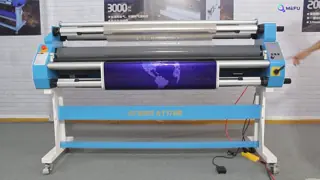 A Closer Look: 110V - 120V Heat Assist Laminator Pneumatic Wide Format Laminator Machine