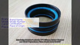 China TPU Material Silicone Rubber Washers and KDAS Polyurethane Piston Seal with 90 Shore A Hardness for Industrial Sealing for sale