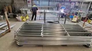 Horse Panel Production Process Video 01