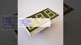 Ultra Bright White 7 Segment LED Display 3 Digit