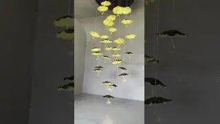 Crystal Leaf Pendant Light Luxury Decor