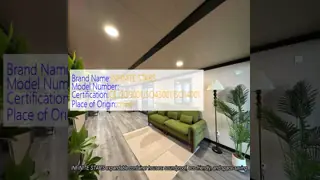 Soundproof Eco-friendly Expandable Container House with Space-saving Design for Quiet Activities