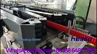 PE 110 Single Wall Spiral Pipe Production Line