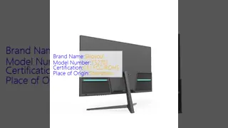 27 Inch Frameless FHD LED Monitor Vivid IPS