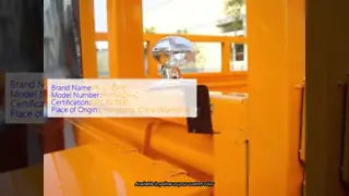 Orange China Three Wheeler Cargo Motor Tricycle Open Body Type 9kw