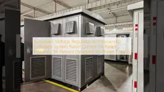 China Automatic Voltage Regulator AVR Generator Excitation System with 5A Rated Current 96% Rated Efficiency and 100V Input AC Voltage for sale