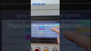 Operation video 1 for Non-standard Automated Drag Memory Teaching Spraying Equipment