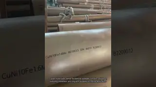 Introduce 1/2'' 3/8'' 1/4'' 3 Inch Diameter Copper Nickel Pipe For Air Conditioners For You