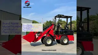 China Chinese R906 1 Ton LOADER Supplier Farm Used Loader EPA Euro 5 EPA Engine Mini Digger Excavator for sale