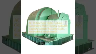 Hydro Turbine Generators Powering Large Scale Projects