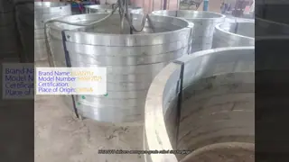 Rolled Ring Forgings Used In Aerospace Industry 7075 T6 Aluminum Forging Parts