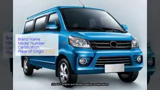 China Luxury Mini 7 Seats Passenger Van Car / Commercial Van Assembly Line for sale