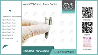 DLLA160P1308 /  0 433 171 817 Diesel Nozzle For Common Rail Injectors 0445110216