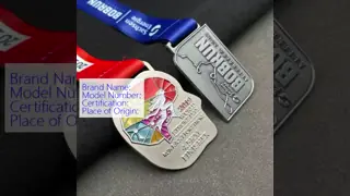 China Custom Easter Medal Zinc Alloy Rabbit Medal With Ribbon and Your Design for sale