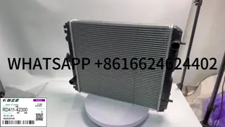 China KBZE RD411-42300 RADIATOR ASSY FITS KUBOTA U45 U50 KX121 KX161 SMALL EXCAVATOR for sale