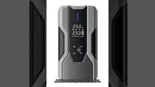 China Portable Rechargeable Car Jump Starter with 150PSI Max Tire Inflator 6400mAh Battery and LED Light for sale