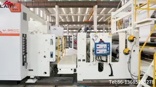 High Speed Double Sided Release Paper Extrusion Laminating Machine