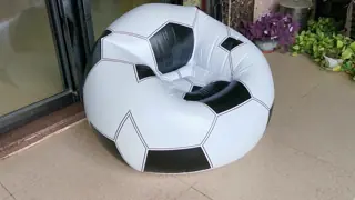 inflatable soccer sofa