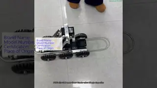 China Eye-Safe Laser CCTV Pipe Crawler with HD Camera for Pipe Video Inspection for sale