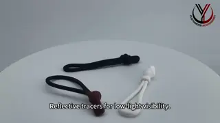 China U-Shape TPU Silicone Zipper Puller with 2.0-2.5mm String and 15kg Tensile Strength for Backpacks and Outdoor Gear for sale