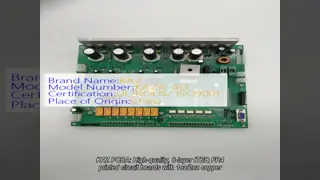 PCBA printed electronic circuit 1OZ 2oz Copper 8 Layers ITEQ FR4 electronics manufacturer smt assembly