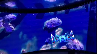 LED curved screen flying movie theater