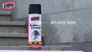 Restore Brakes in Seconds! ? | AEROPAK Brake Cleaner