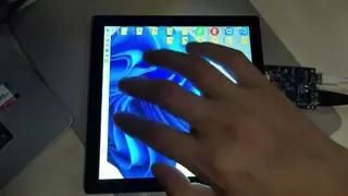 China 7.6Inch 800*800 Square TFT LCD Display Screen With Capacitive Touch Screen for Raspberry Pi 5 for sale