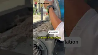 Dry Granulator Bentonite Granules Making Machine For Irregular Cat Litter Particles For You