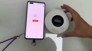 China Dual Sensor WIFI Carbon Monoxide Alarm Wall Mounted / Ceiling Mounted Battery Operated CO Detectors for sale