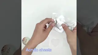 China DIY Printable Blank Acrylic Sublimation Car Vent Clip Air Freshener For Heat Transfer for sale