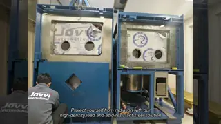 China High Density Radiation Protection Hot Cell No Contact Marks Solution for sale