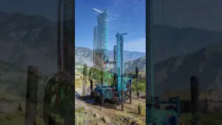 200m Deep Water Well Drilling Rig For Tough Terrain