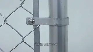 China 20x20mm 40x40mm Plastic Coated Chain Wire Fencing Low Carbon Steel for sale