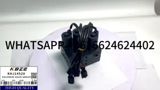 CASE SUMITOMO KHJ14520 SOLENOID VALVE GROUP FOR SH130 SH145 SH210 SH240 SH350 CX130 CX160 CX210 CX35