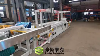 China Cut Mud Columns Into Certain Length Strip Cutting Machine For Hollow Brick Photoelectric And Electric Servo Systems for sale