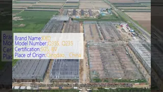 Factory Prefabricated Rapid Construction Steel Structure Buildings
