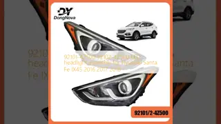 Hyundai Santa Fe LED Headlights 2016-2018