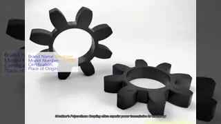Power Transmission In Machinery Polyurethane Coupling Offering Good Oil Resistance And Standard Compliance For Machinery