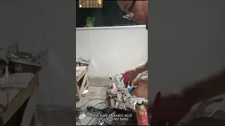 China Beehive Equipment Oxalic Acid Vaporizer 12V Electric Bee Fogger Safty Easy Operate for sale