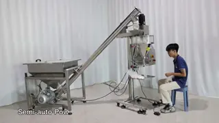 China 2025 New Design Powder Packing Machine Protein Spice Powder Rice Flour Coffee Powder Four Milk Powder Automatic Packing Machine for sale