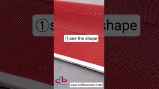 PU Screen Mesh Longer Life Less Blinding