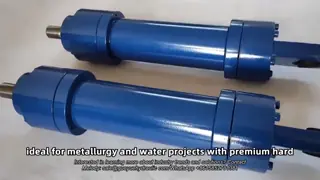 Guoyue Double-Acting Stainless Steel Metallurgical Telescopic Hydraulic Cylinders 