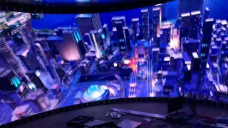 LED curved screen interactive 9D Cinema