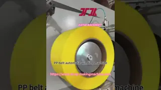 Automatic winding machine.