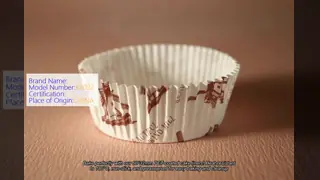 60*32mm Round Petite Loaf Cake Liners ( PET Coated )