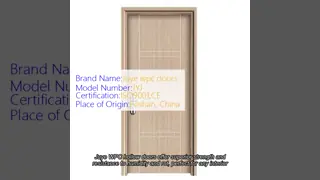 Durable WPC Hollow Door suitable for various interior spaces with superior strength and resistance to humidity and rot