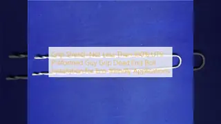 China Grip Strenth Not Less Than 100% UTS Preformed Guy Grip Dead End Bolt Installation for Eco-friendly Applications for sale