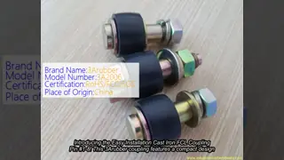 Easy Installation Cast Iron FCL Coupling Pin #1-8 Black Color