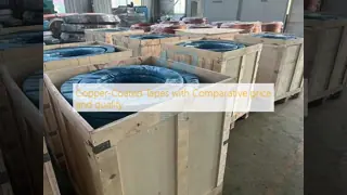 China Copper-Coated Tapes with Comparative  price and quality for sale